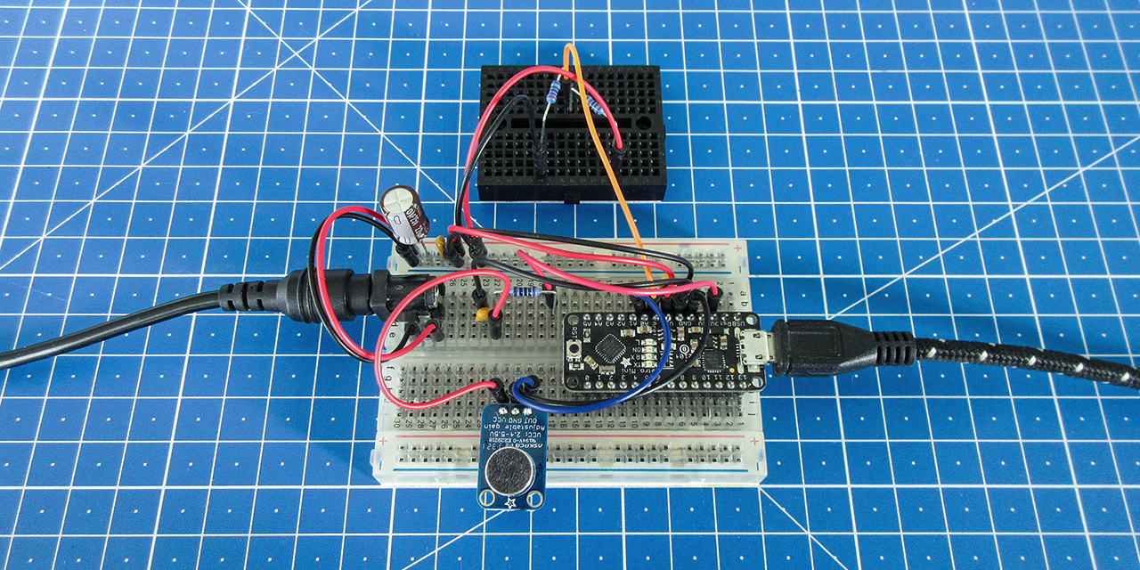 Github Systembolagetphysical Computing Audio Tutorial 9b Audio Input From An Amplified Microphone