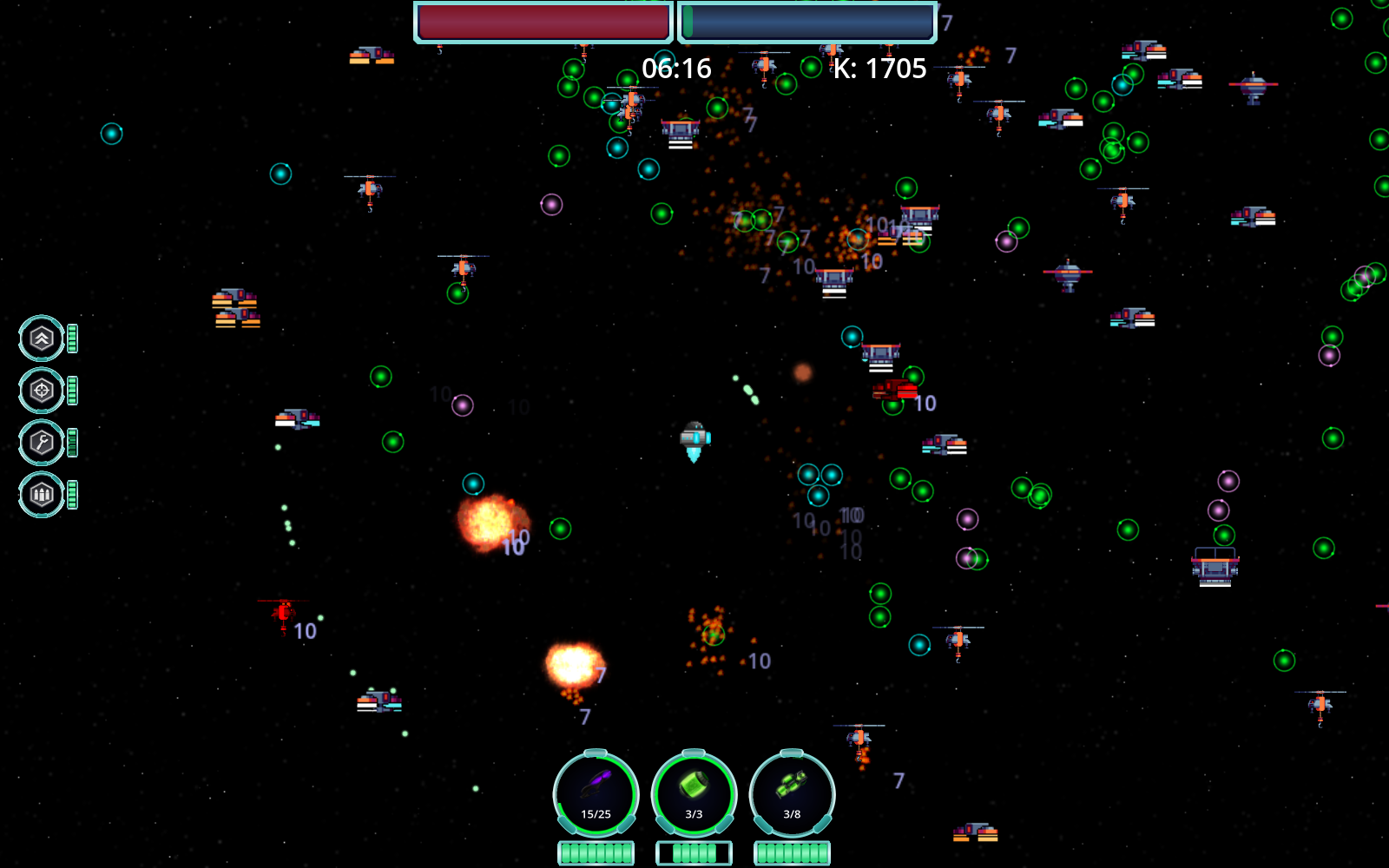 GitHub - Ennendra/Space-Drone-Lyra: Auto-shooter game made in Godot with C# scripting