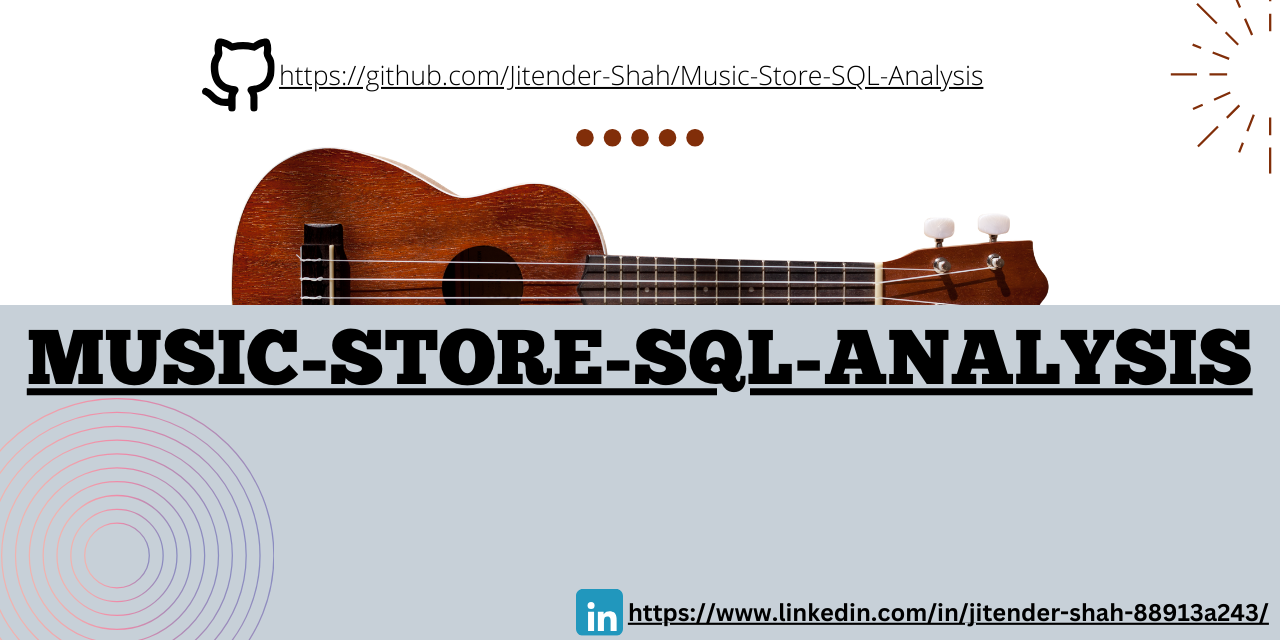 GitHub - Jitender-Shah/Music-Store-SQL-Analysis: "Explore customer purchase patterns and genre ...