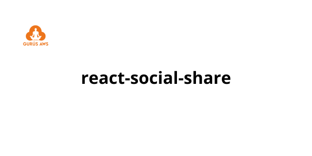 Github Gawcl React Social Share Library To Share Your Social