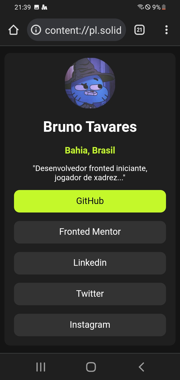 GitHub - BrunoTav/projeto_perfil_social: Esse repositório aborda um desafio do frontend mentor.
