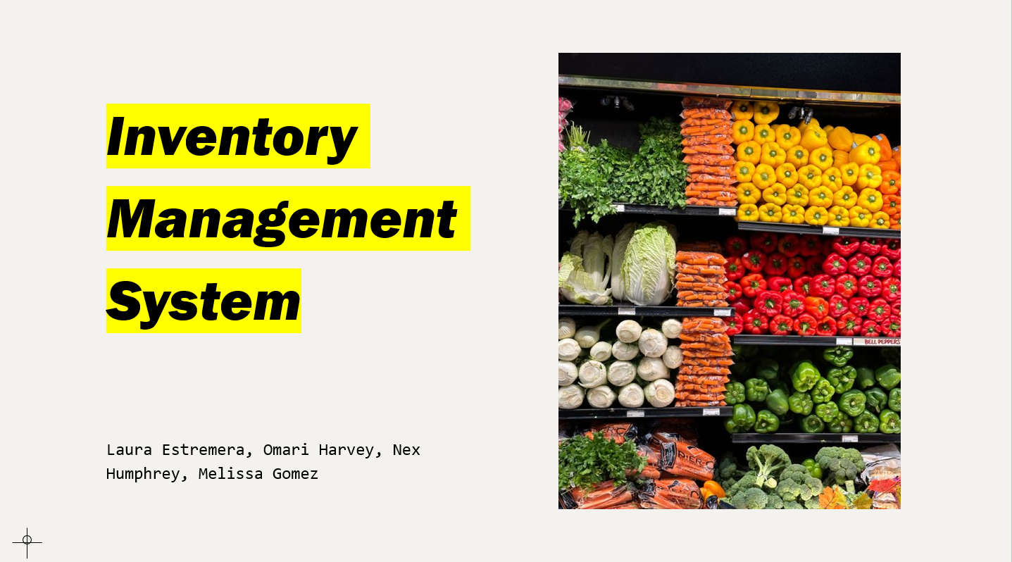 GitHub - irllyliketoast/Inventory-Management-System: This project ...