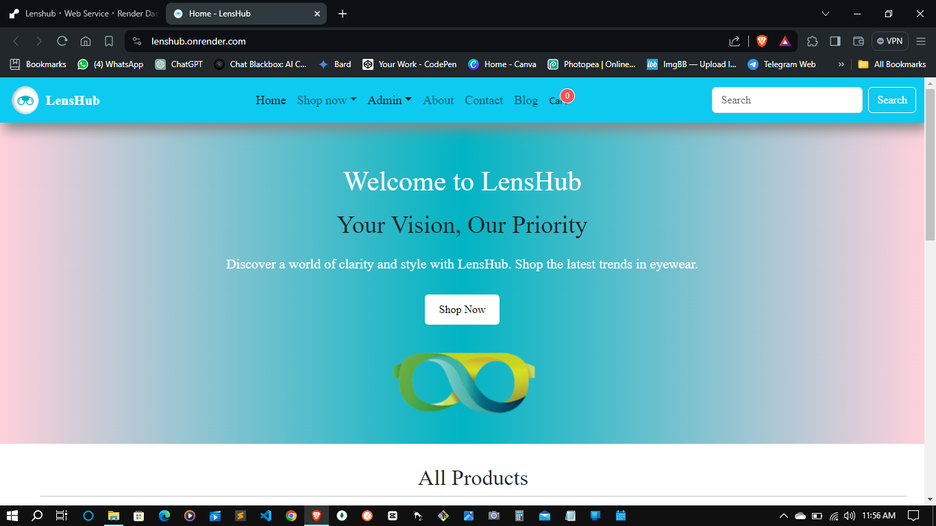 GitHub - Sammbahadur14/Deployed-Lenshub-MERN-projects