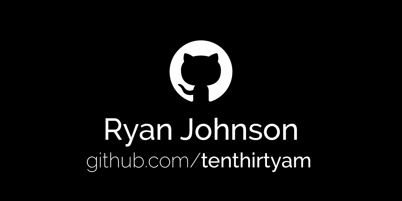ryan-johnson · GitHub Topics · GitHub