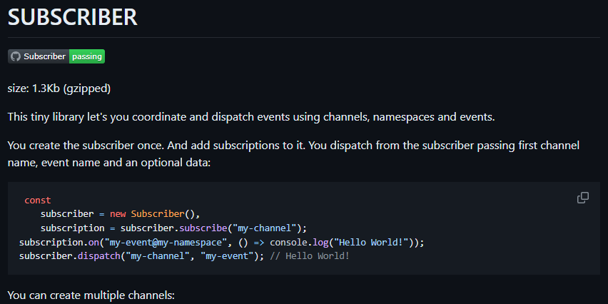GitHub - IbrahimTanyalcin/subscriber: A lightweight event management ...