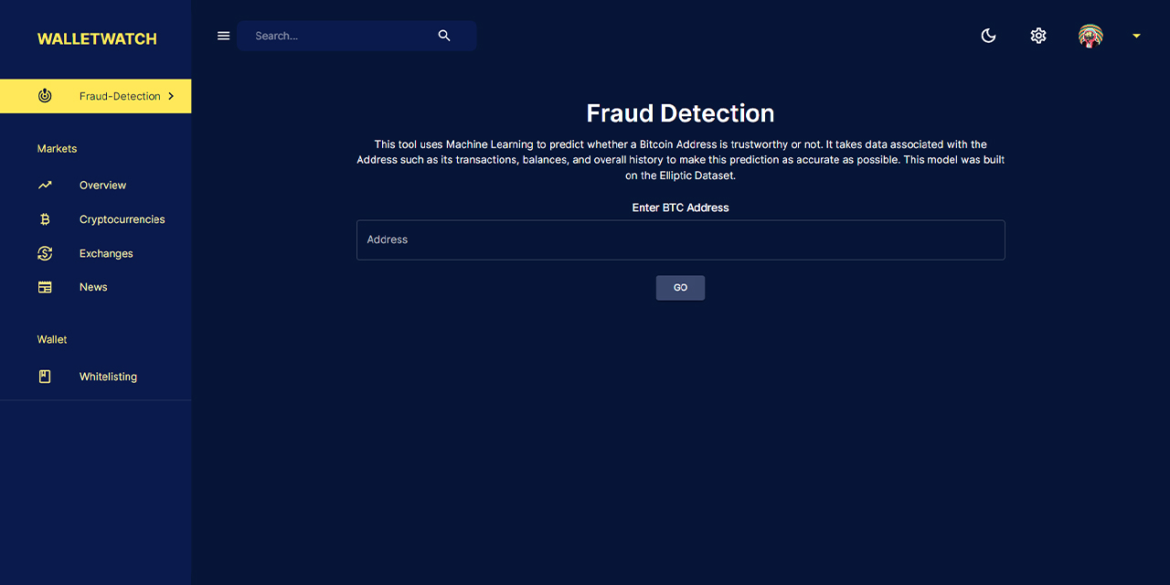 Github Liftoff24 Wallet Watch