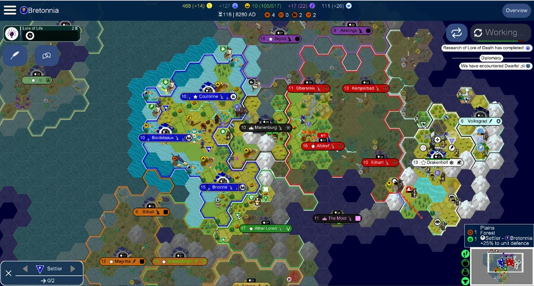 GitHub - mouillerart/UncivWarhammer: Warhammer world for unciv