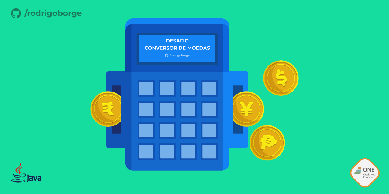 GitHub - rodrigoborge/conversor-moedas-java: Desafio do Conversor de ...
