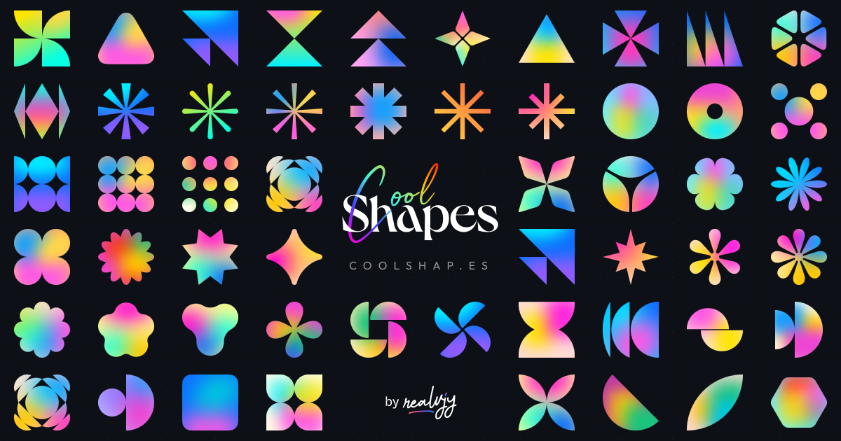 GitHub - xiaoluoboding/coolshapes-vue: 100+ abstract shapes with gradient for design & dev ...
