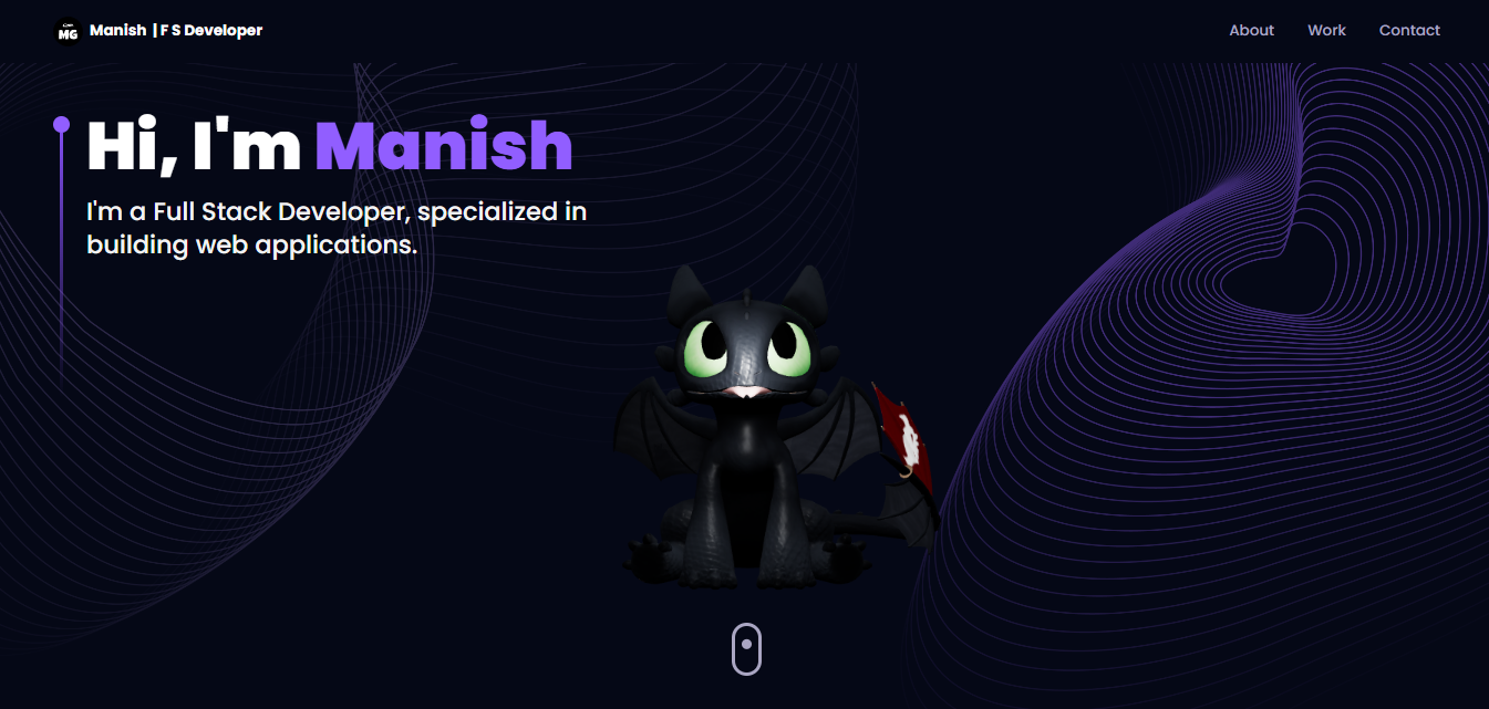 GitHub - Manish61/portfolio_3d