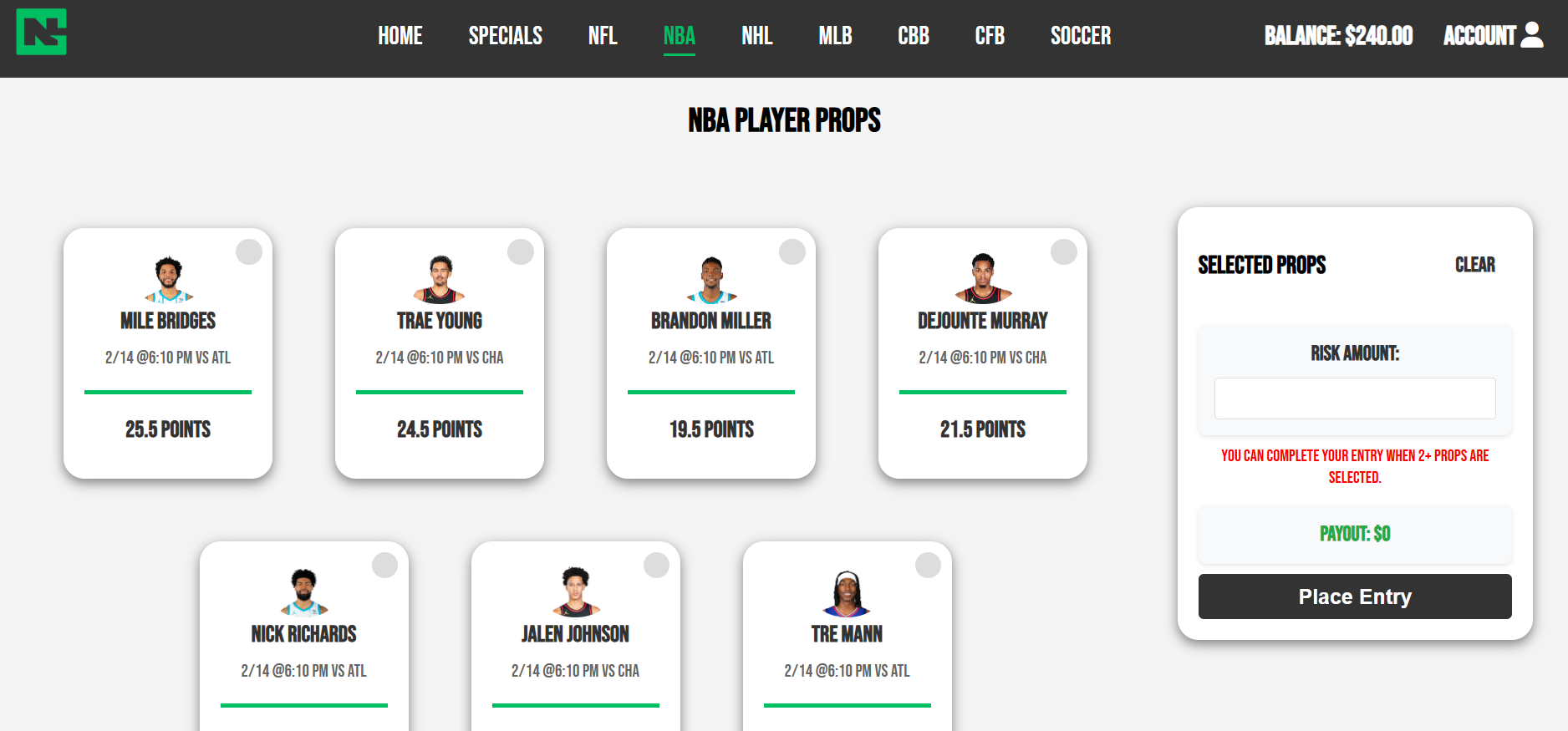 GitHub - lukeM1210/NetGainFantasy-website