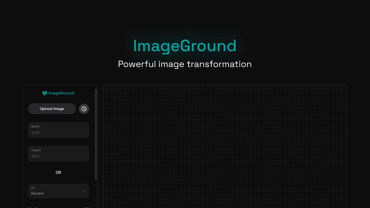 GitHub - flameface/unburn-image-ground: Powerful Image Transformation