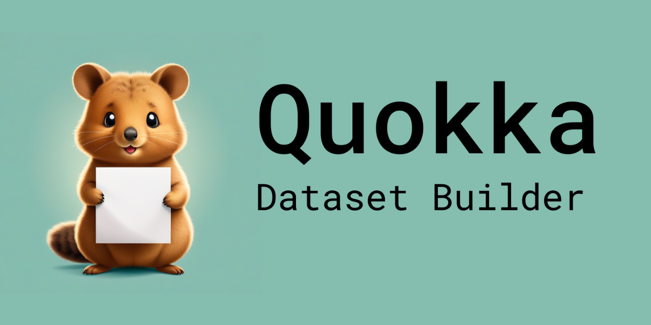 GitHub - mik3sw/quokka-datasetbuilder: Easily build a Q&A dataset for LLM training