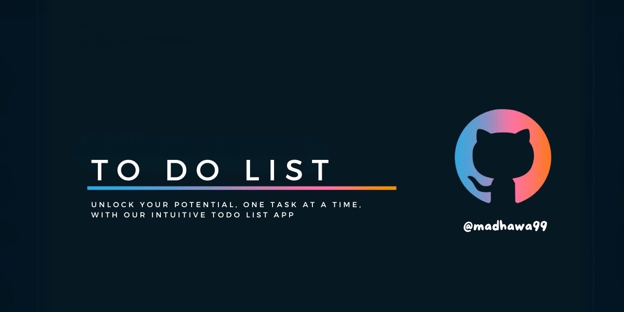 Github Madhawaawishka99 Todolist App Todolist Is The Ultimate Task Management App Designed To
