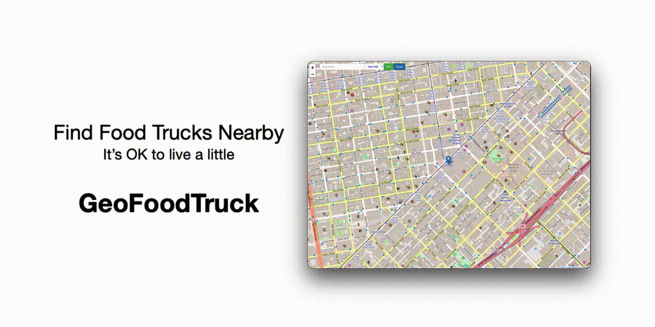 GitHub - fredmerlo/geofoodtruck: GeoFoodTruck is a GIS (Geographic ...