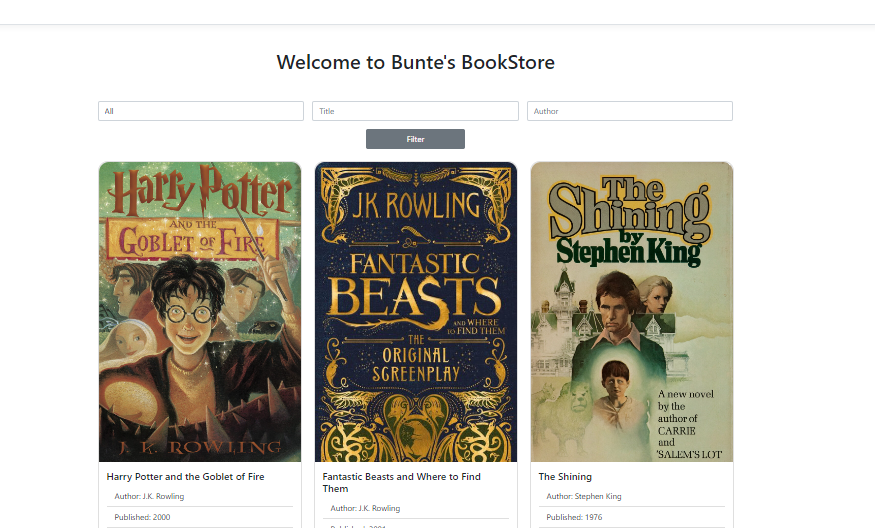 GitHub - bunte13/BookStore: .NET core bookstore web application