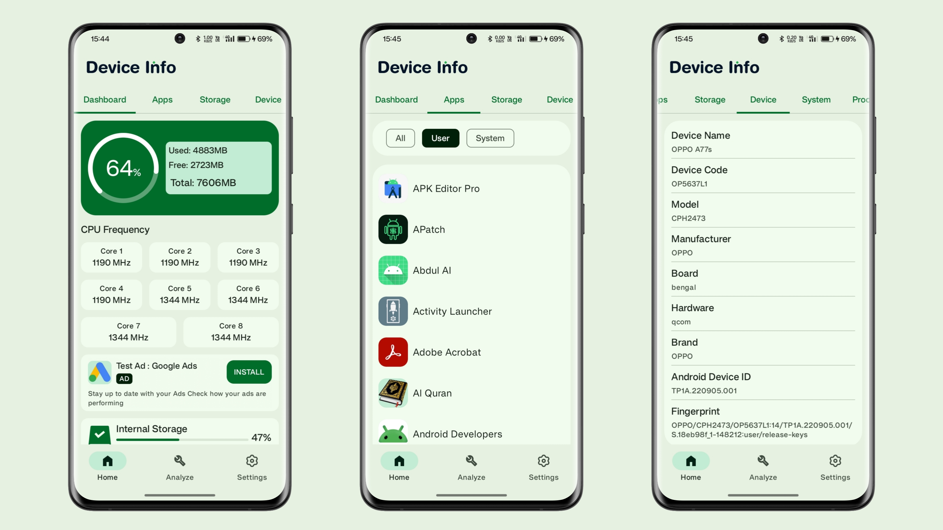 GitHub - abdullateefsherani07/DeviceInfo: 📱 Device Info brings you a detailed insight into your ...