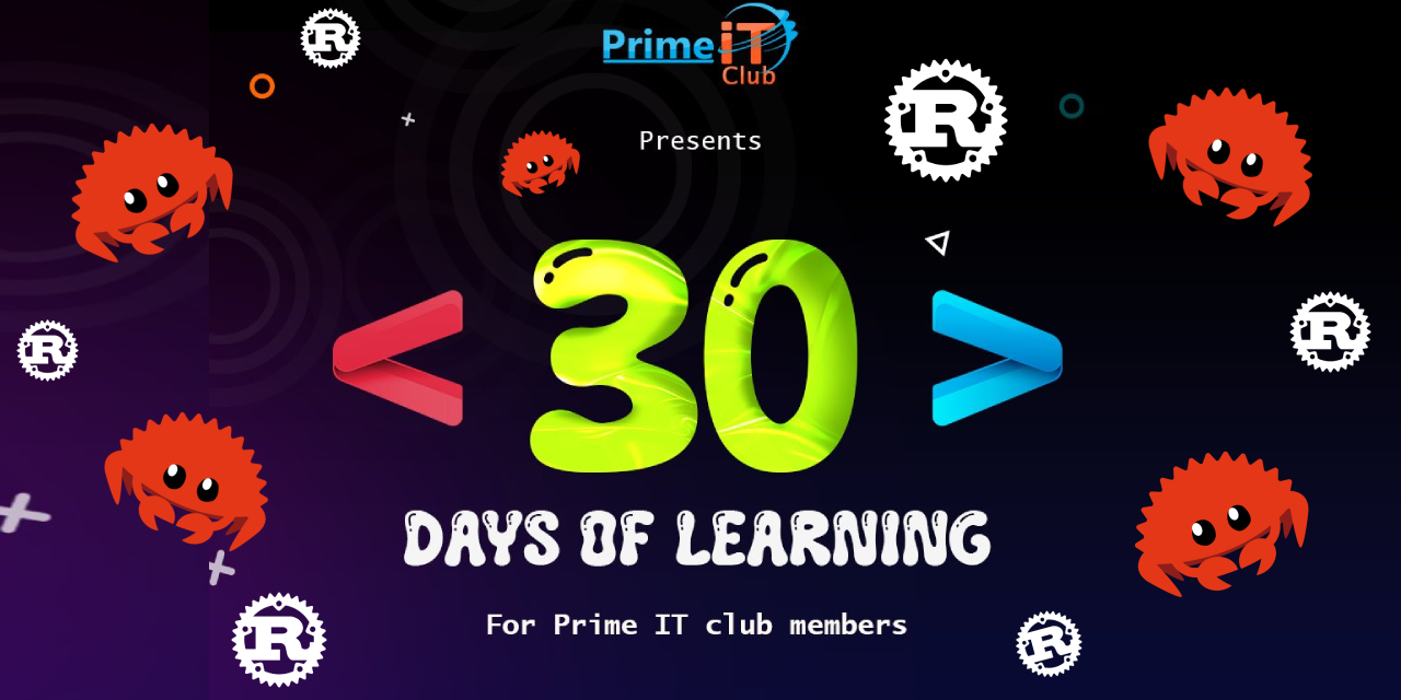 GitHub - X-nimesh/30-days-of-rust: This is an implementation of the 30 days learning event by ...