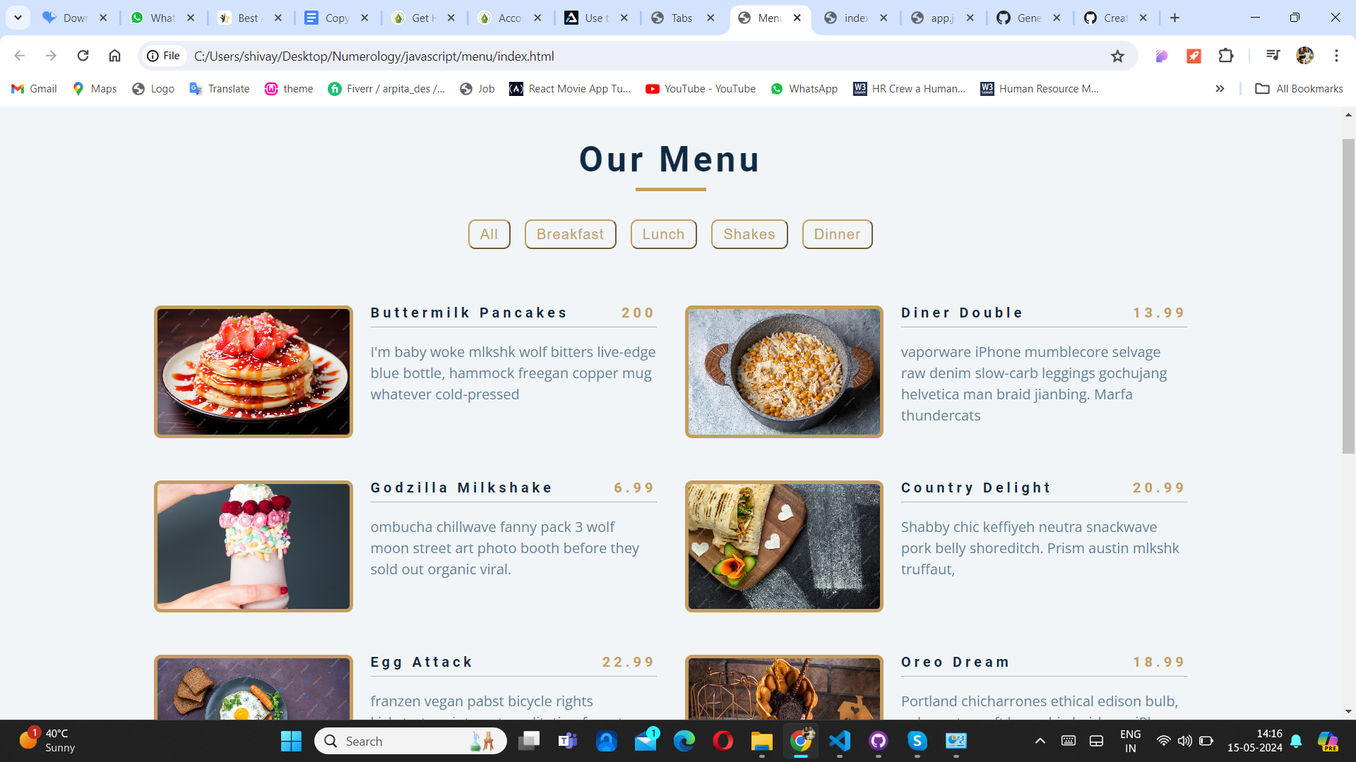 GitHub - Arpita-Singh-bais/food-menu: this is food menu basically ...