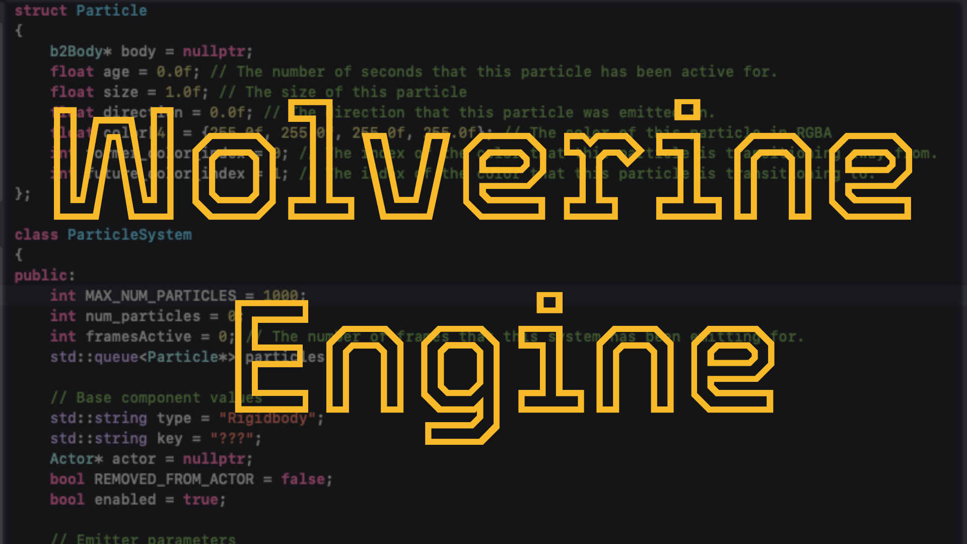 GitHub - reidcam/Wolverine-Engine: Wolverine Engine is a 2D scriptable game engine written in C++