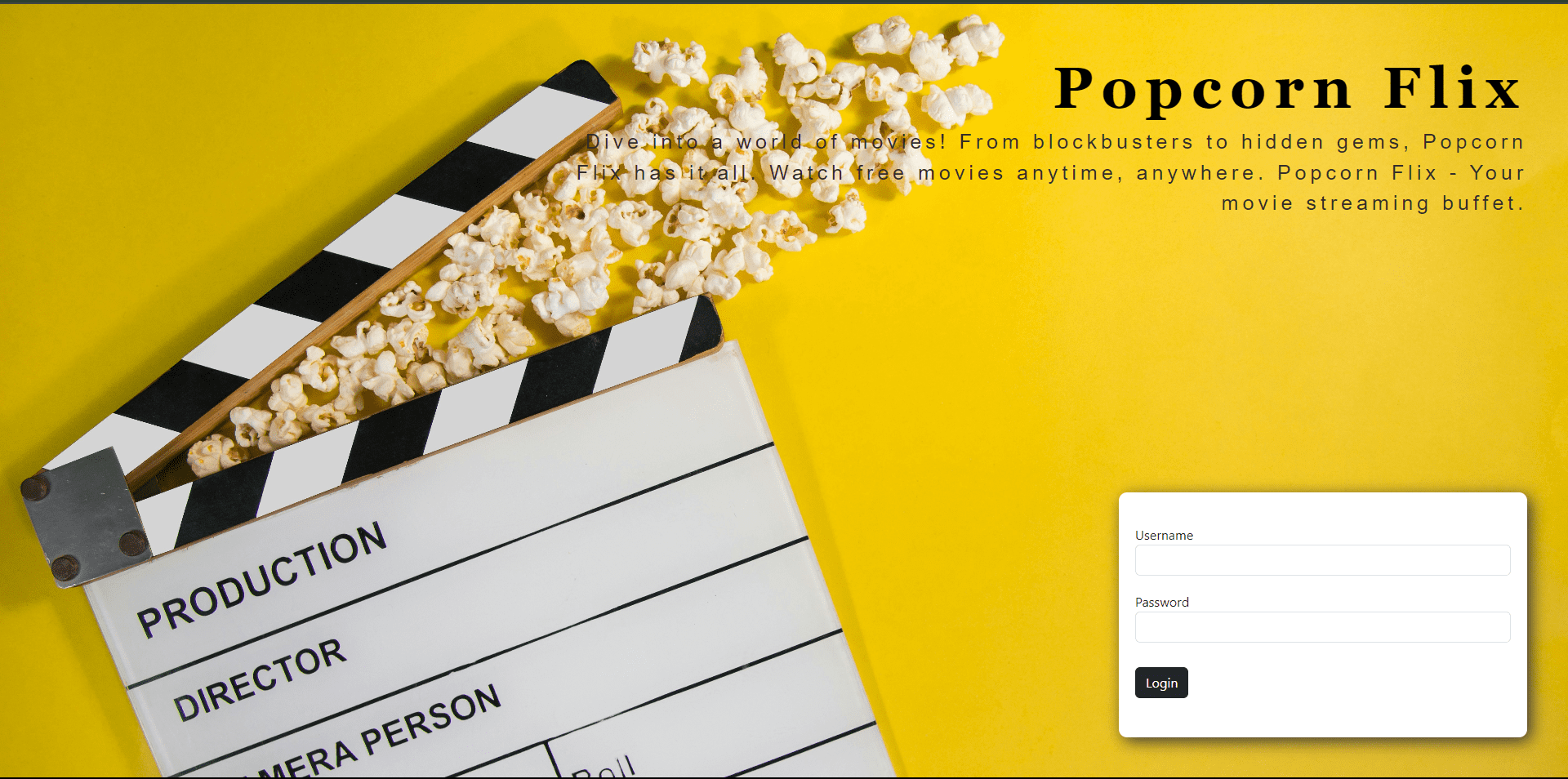 GitHub - Shantumane/Popcorn-Flix