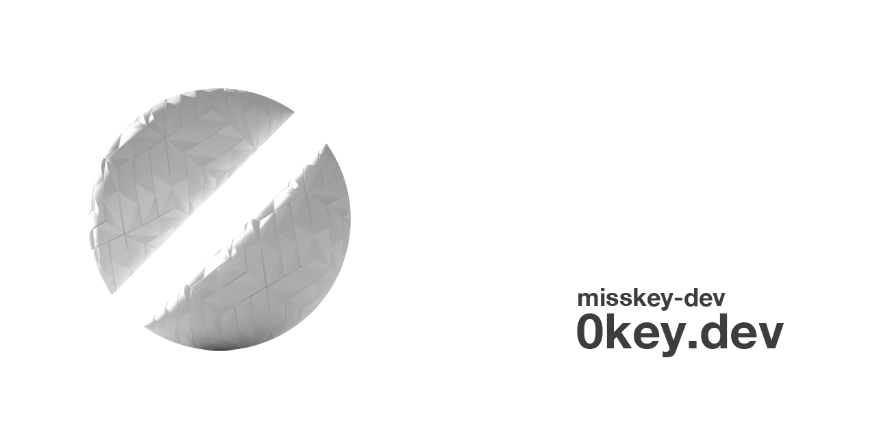 GitHub - misskey-dev/0key.dev: misskey-dev staging environment