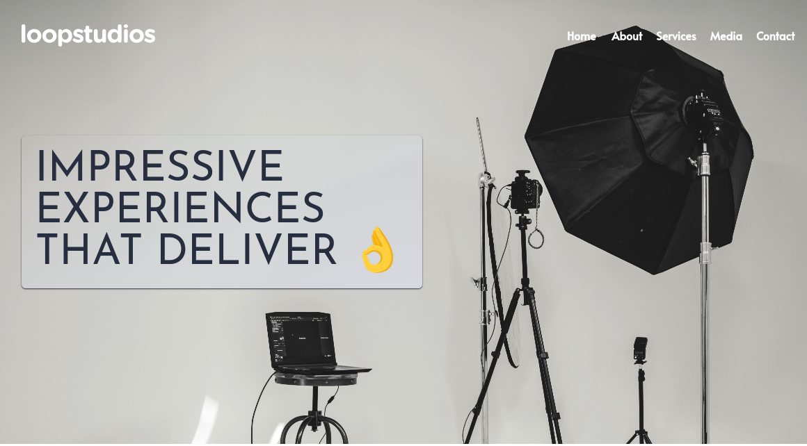 GitHub - coollad49/loopstudios: Photography Studio responsive Website with tailwindcss