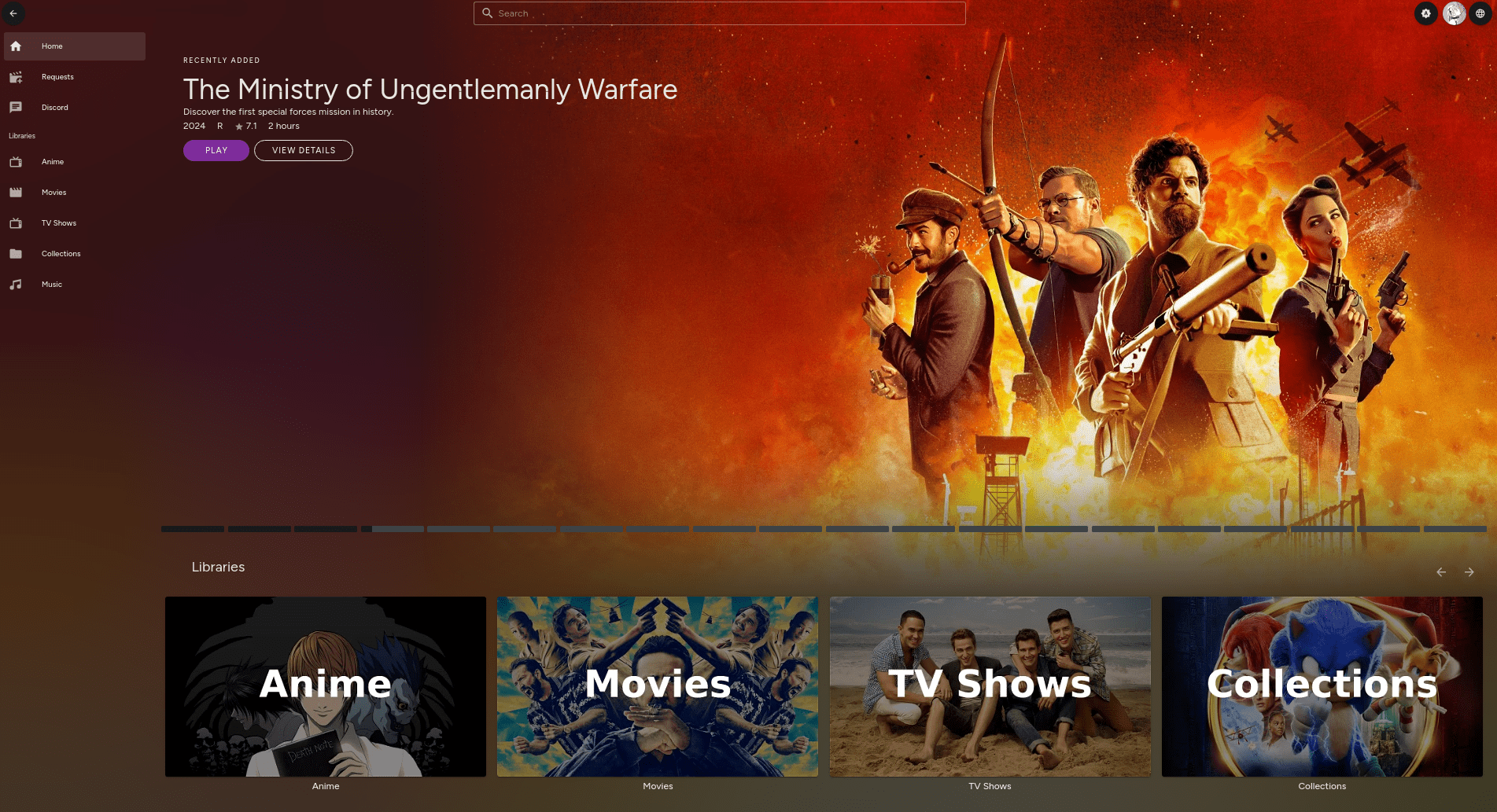 GitHub - Sluthub/sluthub-vue: Custom frontend for our media server