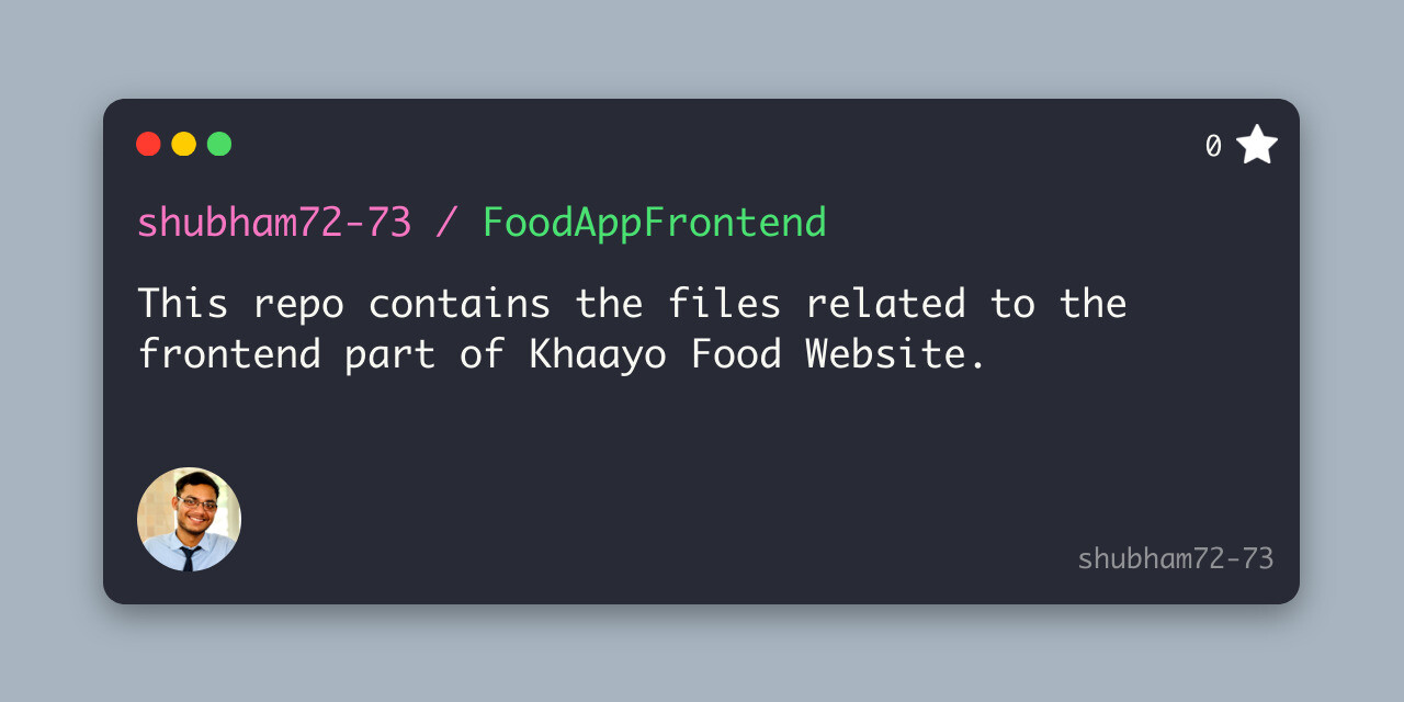 GitHub - shubham72-73/FoodAppFrontend: This repo contains the files ...