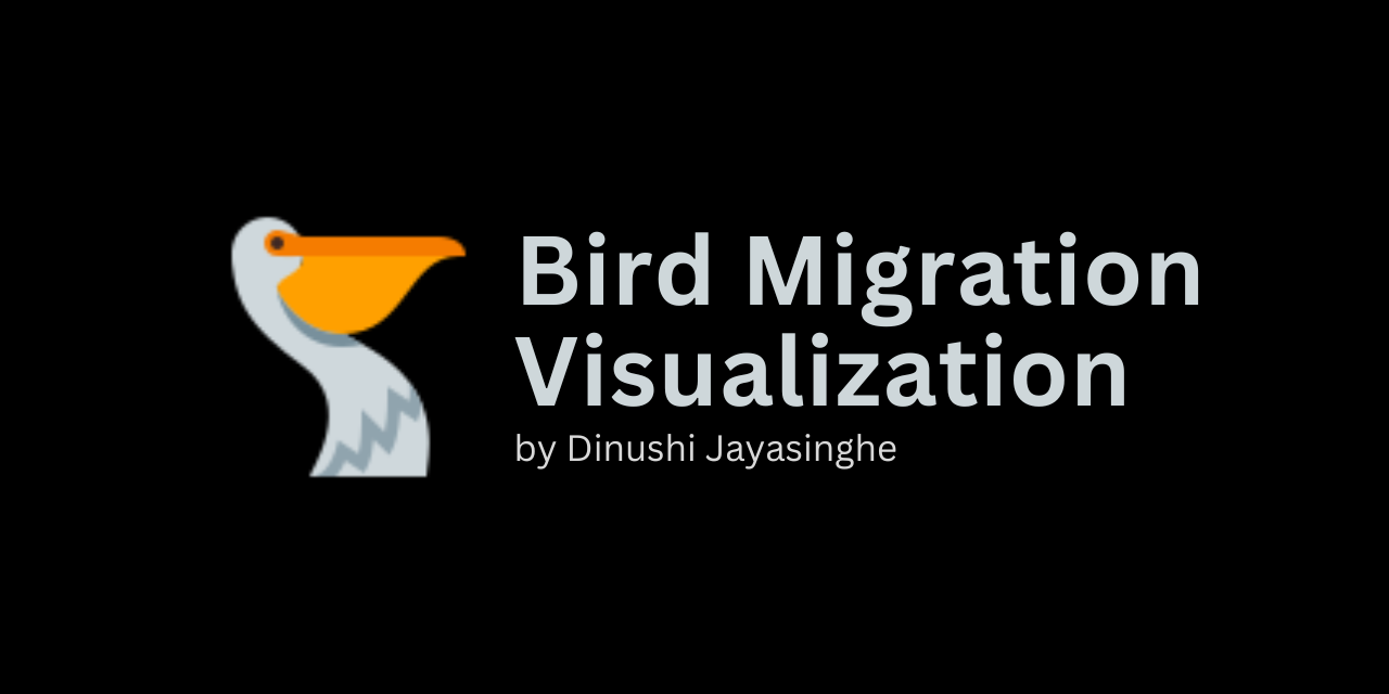 GitHub - dinushi-waikato/bird-migration-vis: 🗺️ Bird Migration Visualization