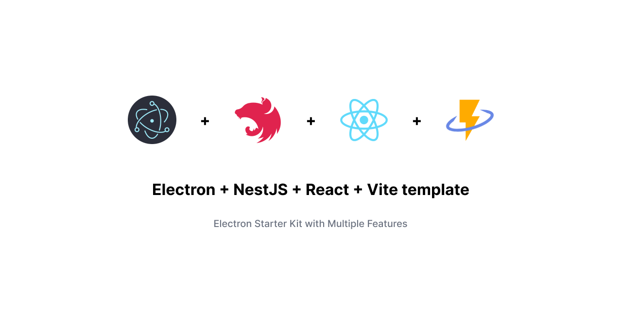 GitHub - 2skydev/electron-nestjs-react-vite-template: Electron starter ... GitHub - 2skydev/electron-nestjs-react-vite-template: Electron starter ...