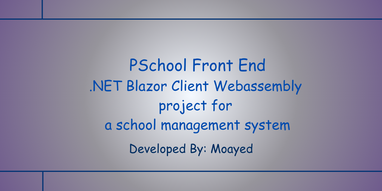 GitHub - MrMaximeliom/PSchool-Frontend: PSchool is a school management system, developed using ...