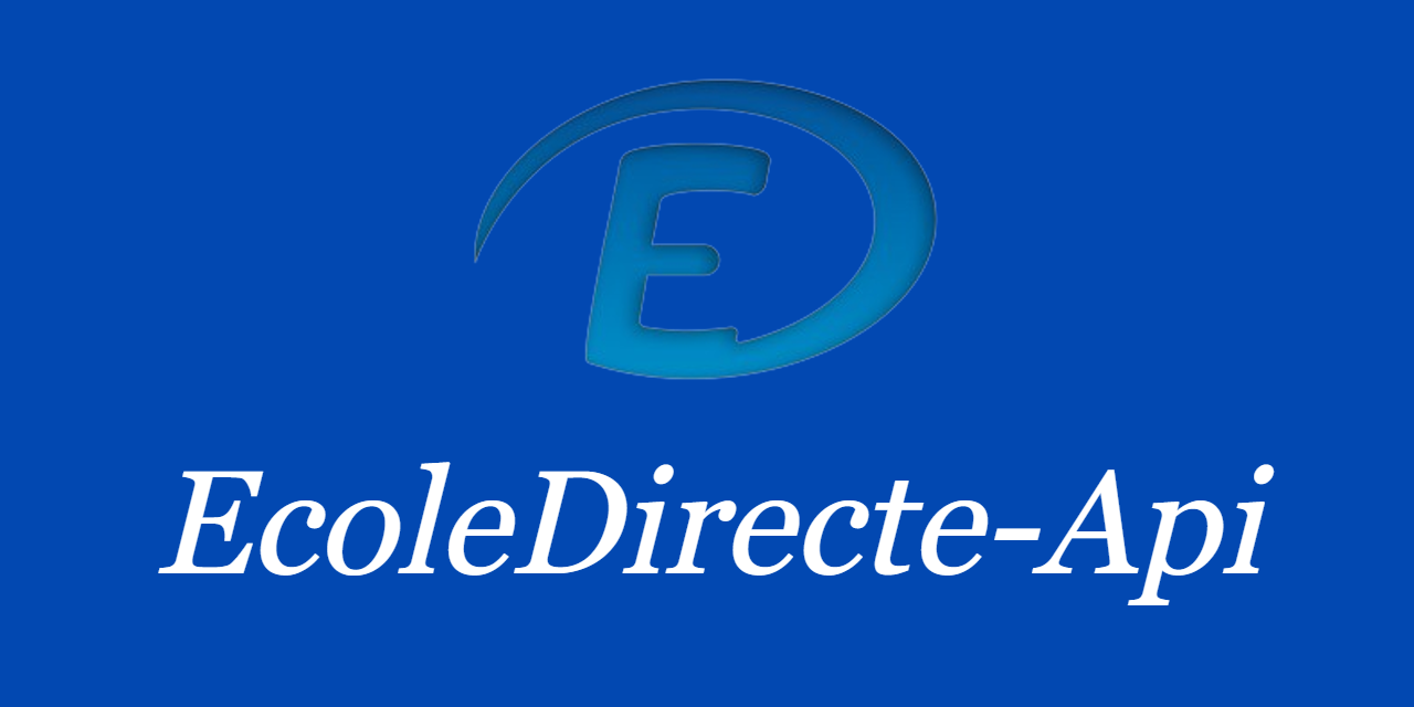 GitHub - SGTtabasco/EcoleDirecte-api: A library to interact with the EcoleDirecte API