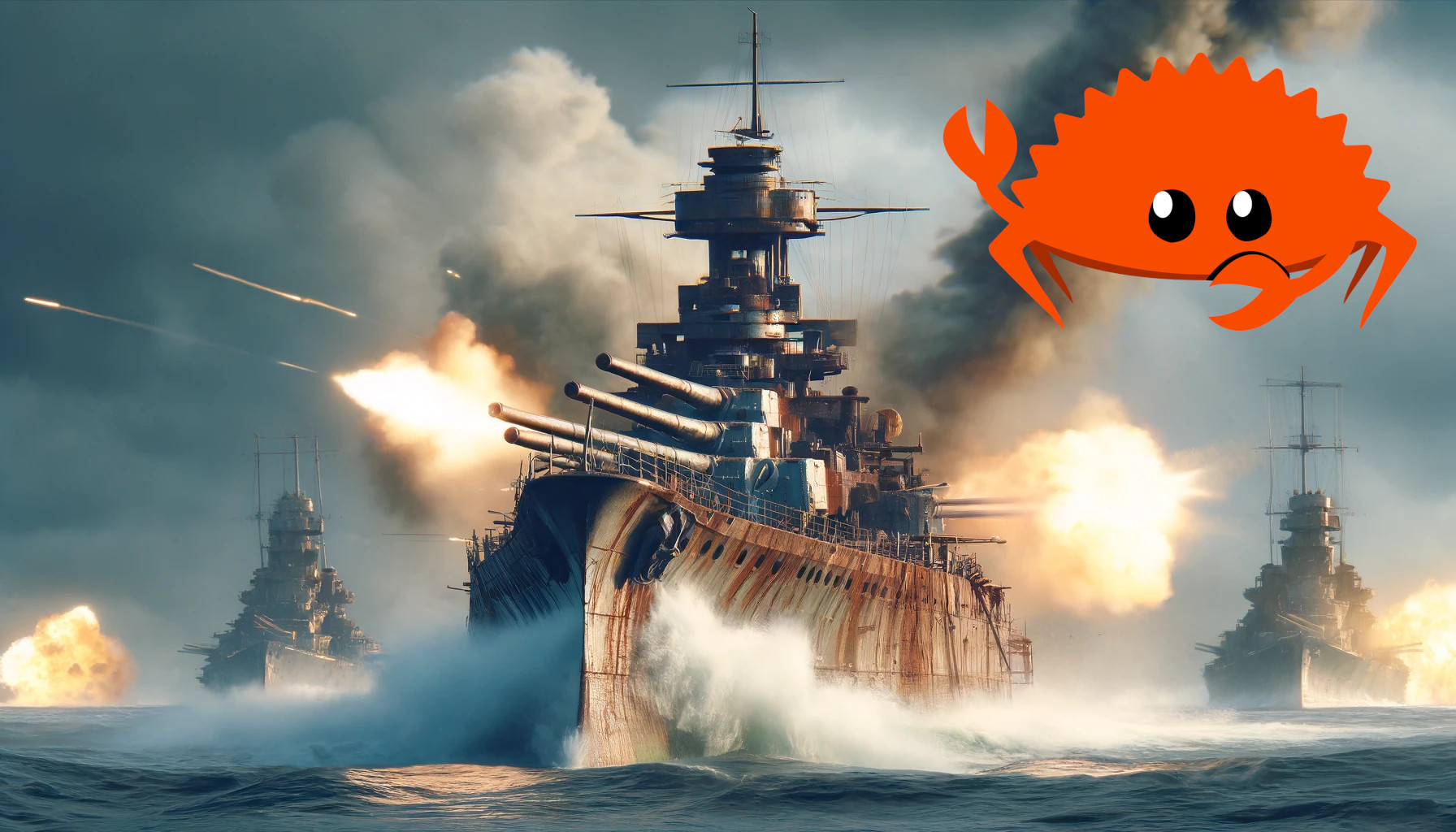 GitHub - warp-records/rusty-battleship: Get the pun, because metal can become rusty, and so can ...