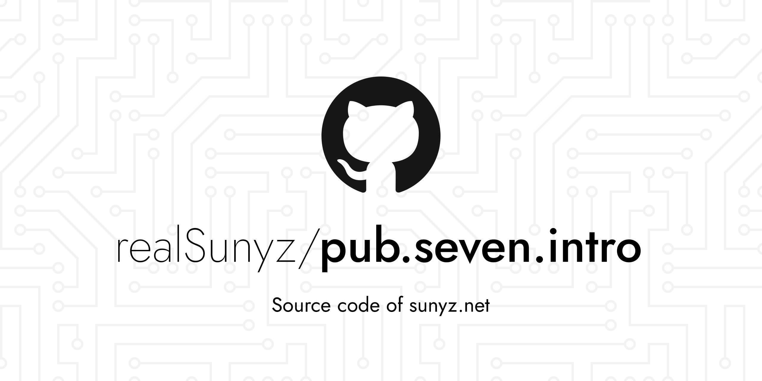 pub.seven.intro/README.md at main · realSunyz/pub.seven.intro · GitHub