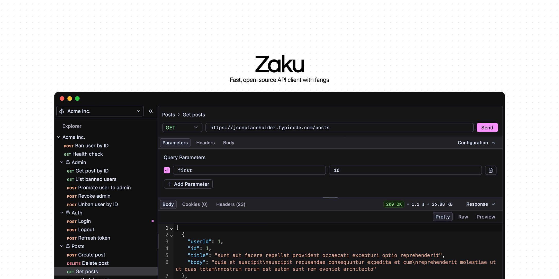 GitHub - buildzaku/zaku: Zaku app for macOS, Linux and Windows.