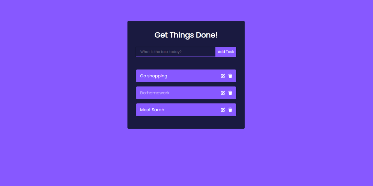 GitHub - Gayaththri/to-do-list: Functional and interactive to-do list ...