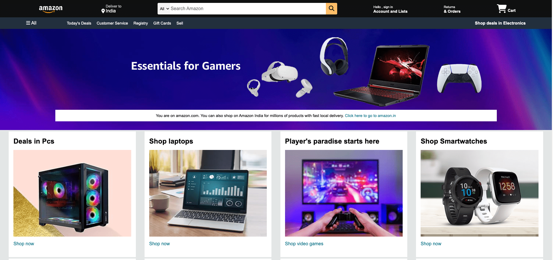 GitHub - devmulchandani/Amazon-clone