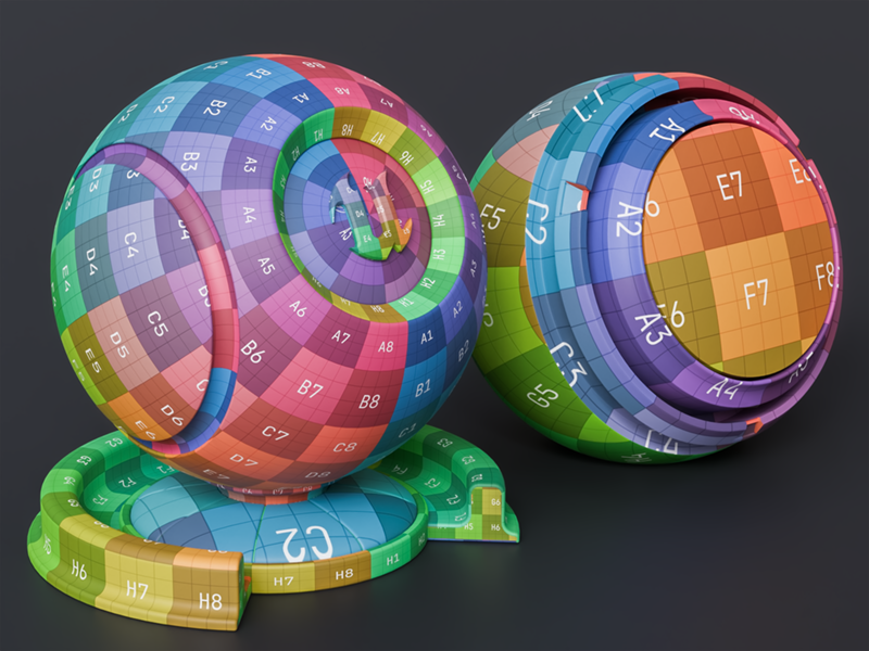 GitHub - tomghodder/UV-Checker-Grids: UV Grid Textures