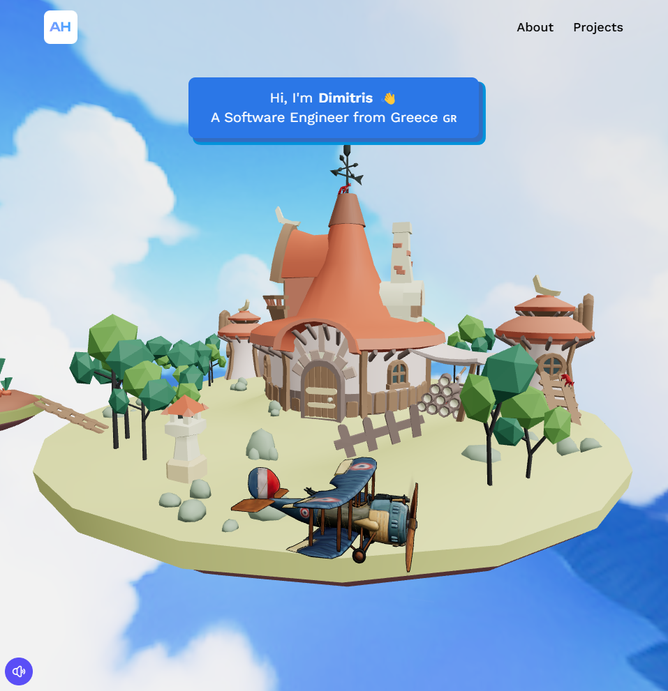 GitHub - dimitrispalamidas/my-portfolio: A 3D animated website ...