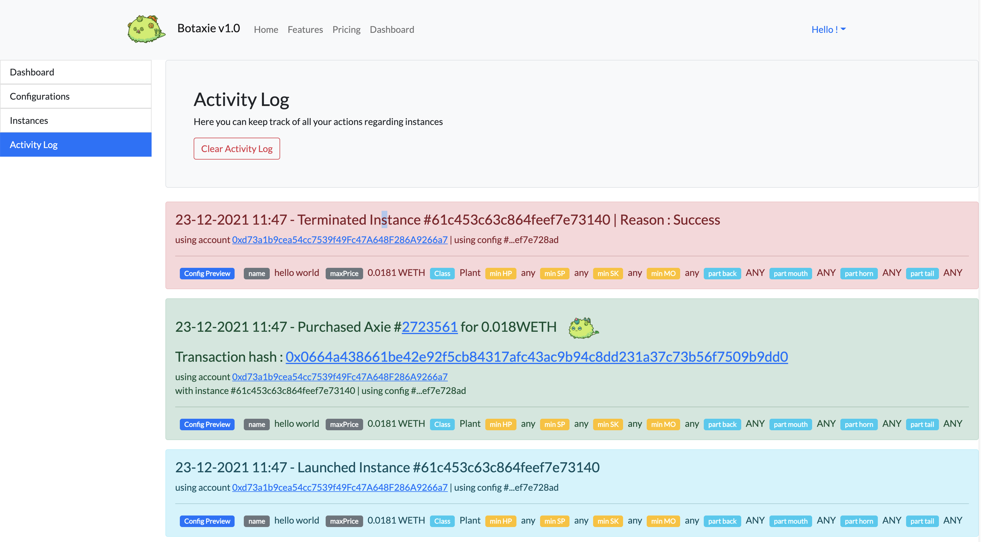 Github Mrrebrikendless2axie Infinity Auto Farm Bot Autoclicker Axie Infinity Axieinfinity 