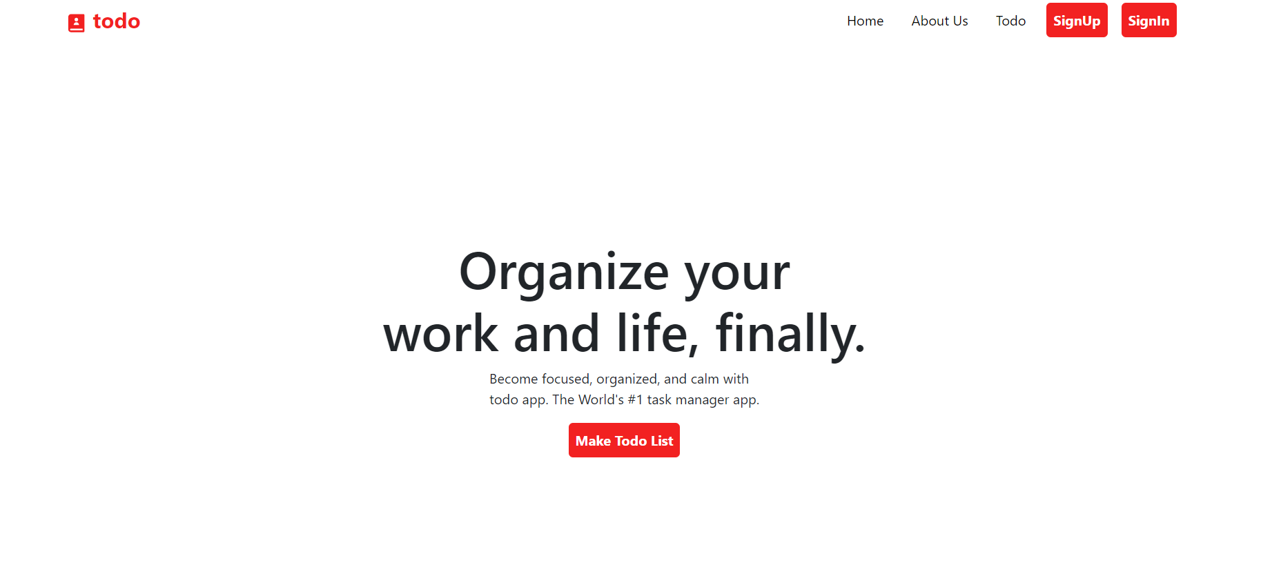 GitHub - swathipp/HATIO: Take Home Challenge ,Organize your work and life, finally. Become ...
