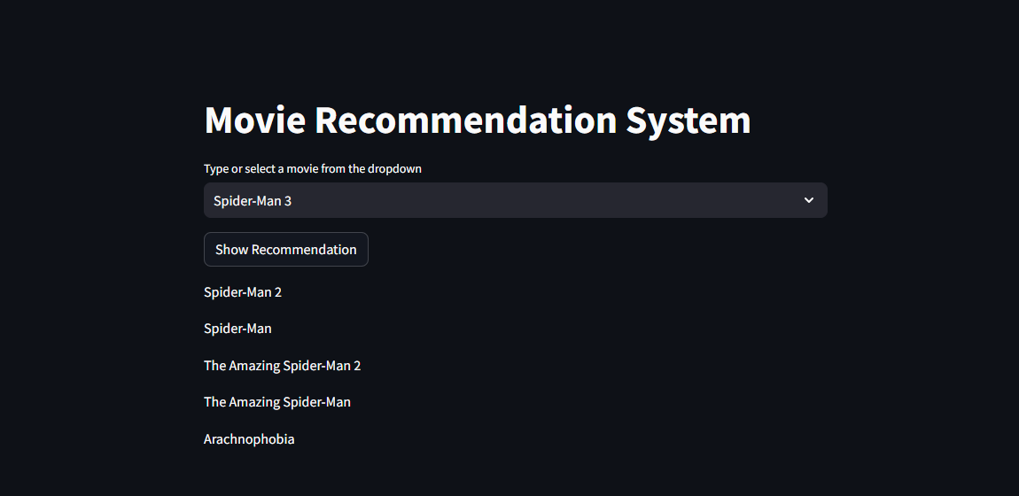 GitHub - Faiz0101/Movie-Recommendation-System