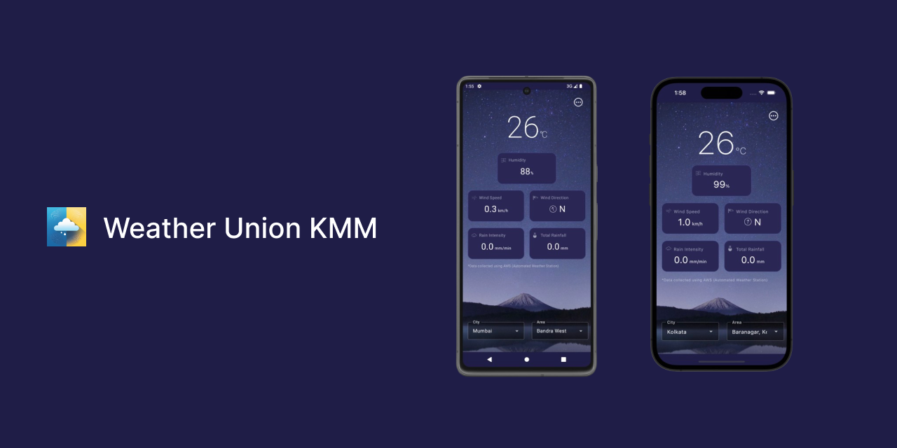 GitHub - areebmomin/Weather-Union-KMM: KMP Weather app built using ...