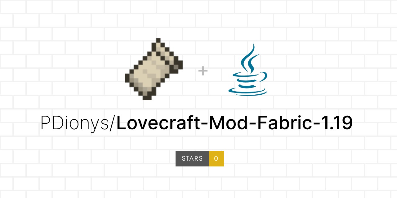 GitHub - PDionys/Lovecraft-Mod-Fabric-1.19