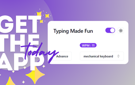GitHub - Vedbhanushali/typing-made-fun: Chrome extension - Keyboard ...
