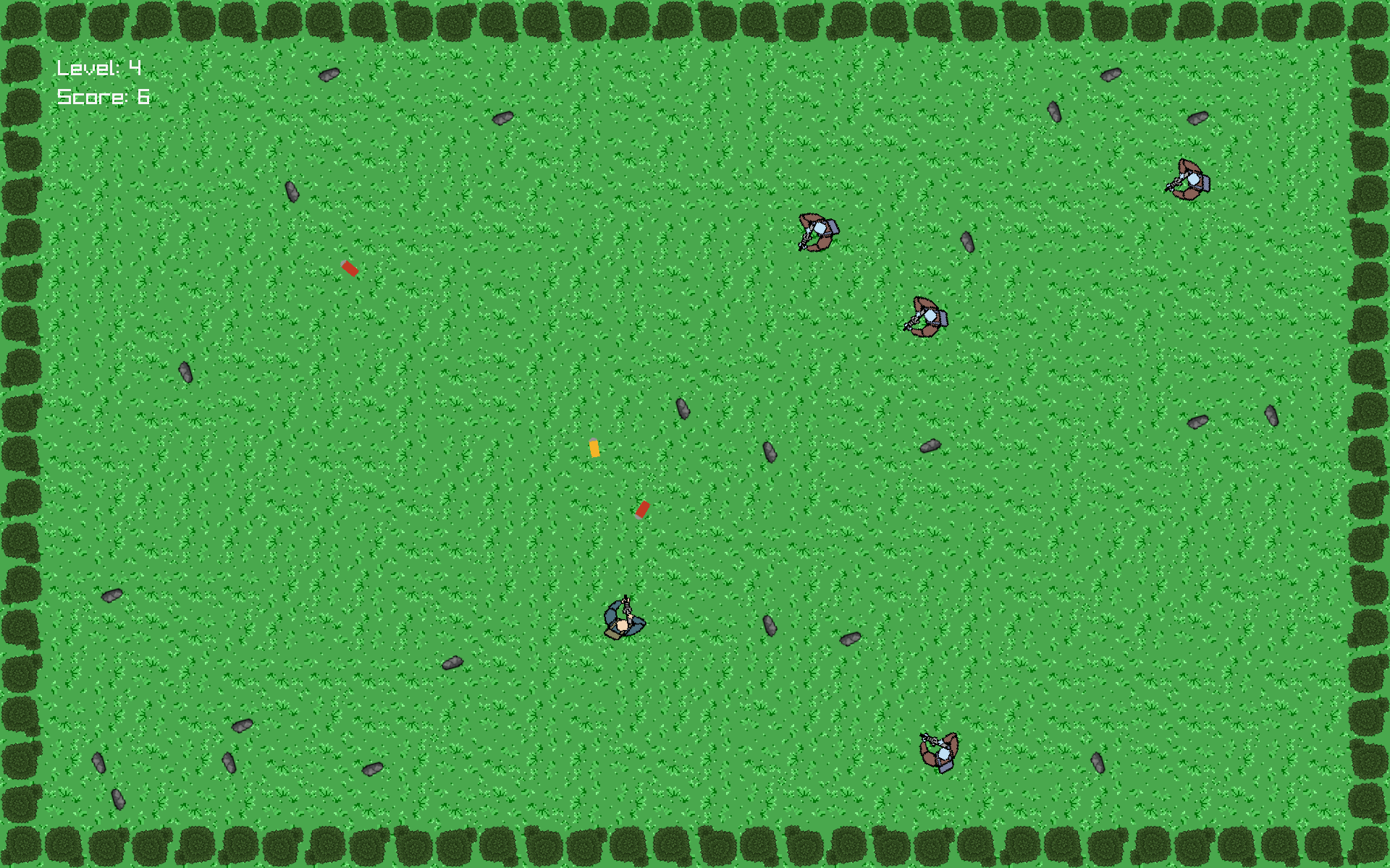 GitHub - antoniopelusi/Recoil-Rampage: Retro-shooter game made in C with Raylib