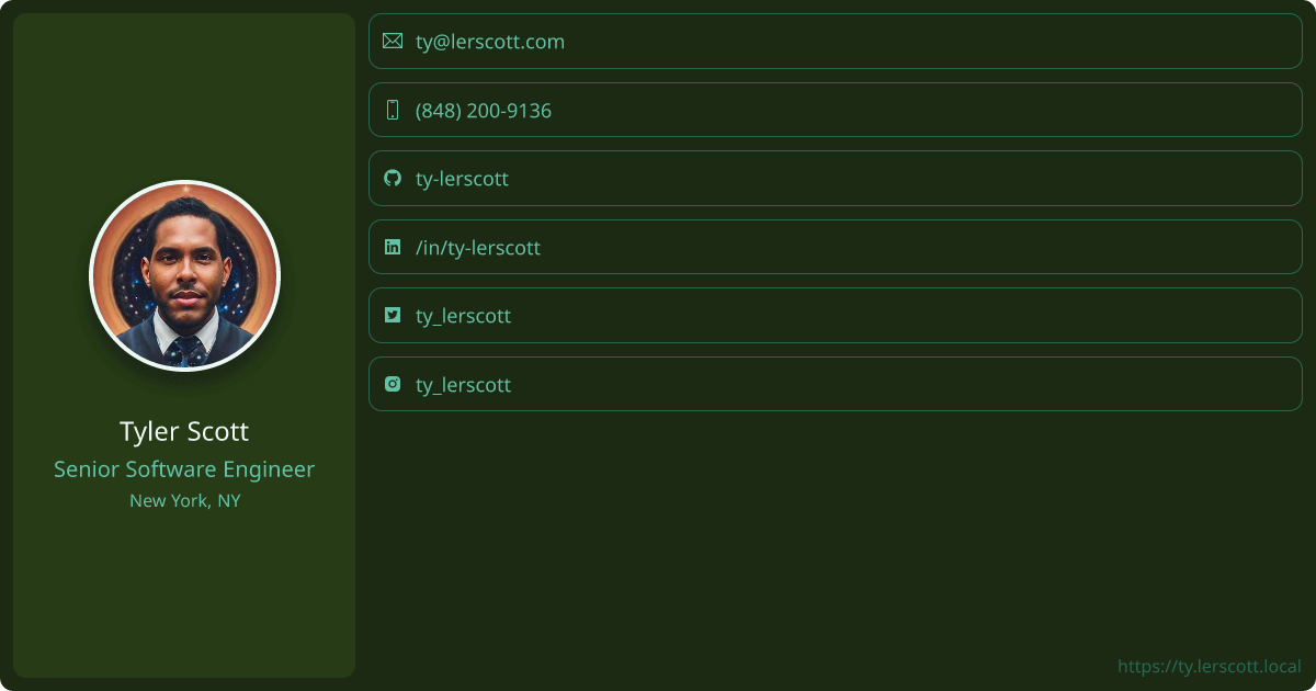 GitHub - ty-lerscott/ty-lerscott