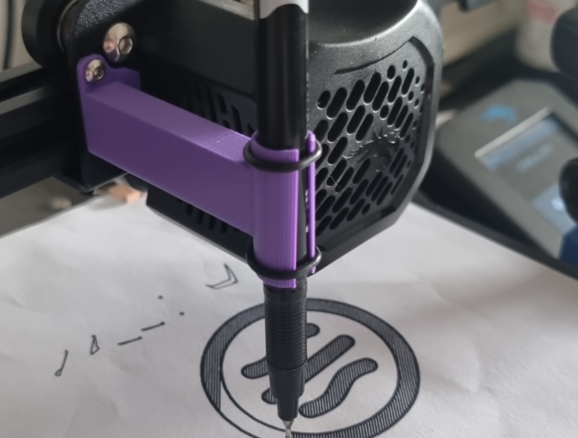GitHub - Elpoida/Pen-Plotter-with-Ender-3-v2: Pen Plotter with Ender 3 v2