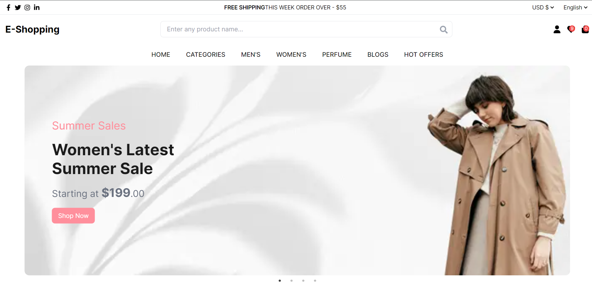 GitHub - ankitojha07/e-shopping: An E-Commerce Website